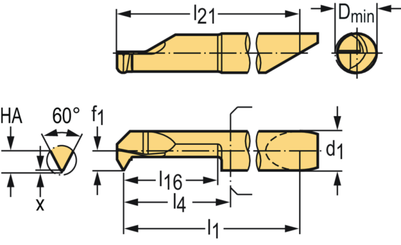 WB06-IR2115-NPT27 WSM23X Solid carbide mini boring bar – Full profile ...
