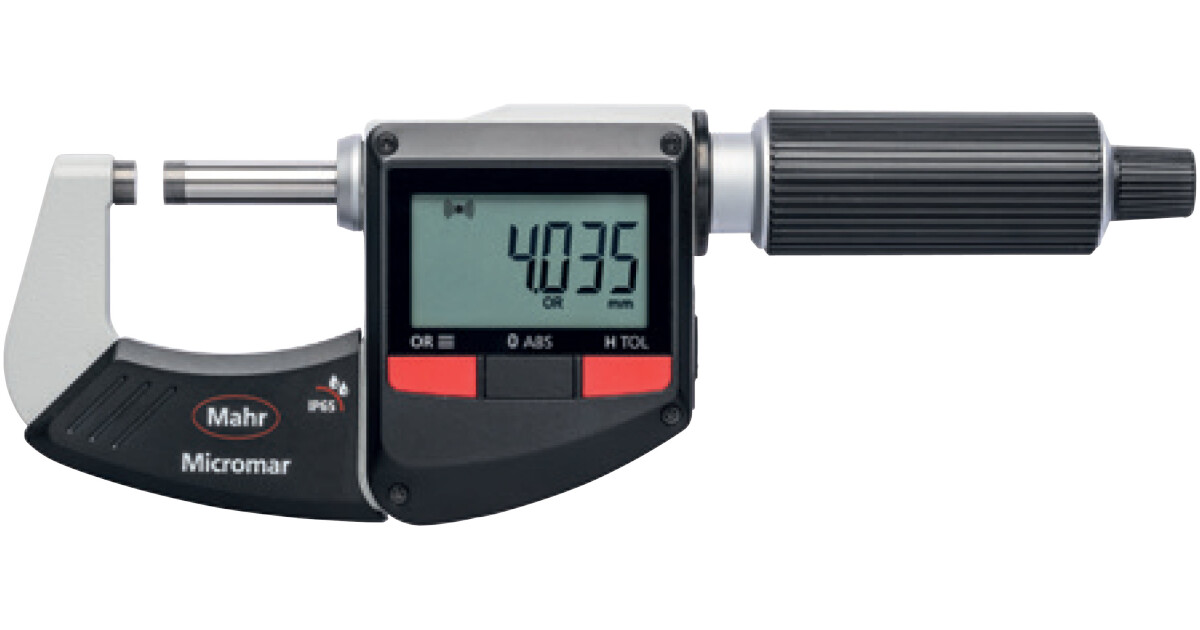 Mahr Micrometers | A high-quality, compactly designed choice » Camcut